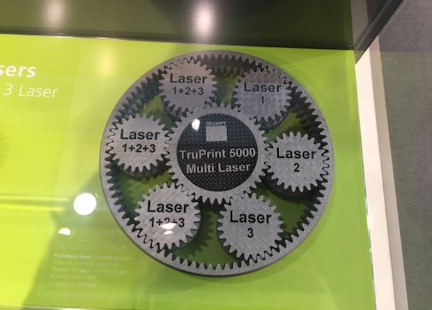TRUMPF Unveils TruPrint 5000 Metal 3D Printer at Formnext 2017 | All3DP