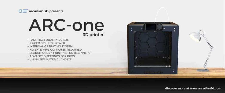 New on Kickstarter, the ARC-one 3D Printer is Big and Affordable | All3DP