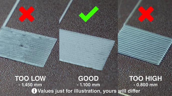 How does my first layer look. Enough squish? : r/ender5