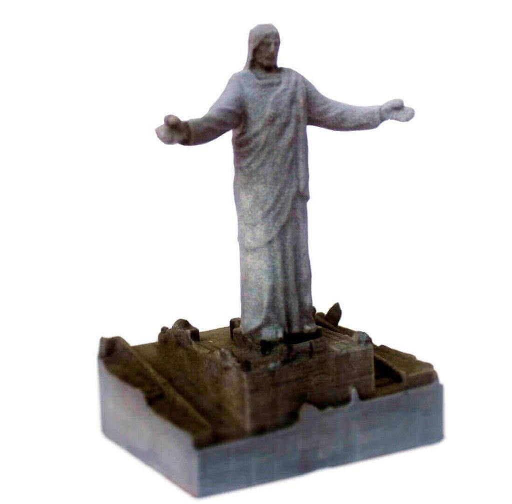 3D Scanning the Statue of Christ of the Pacific Using a Drone | All3DP