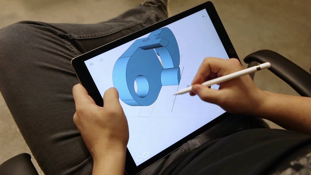 Shapr3D Introduces Powerful CAD Modeling into the iPad Pro | All3DP
