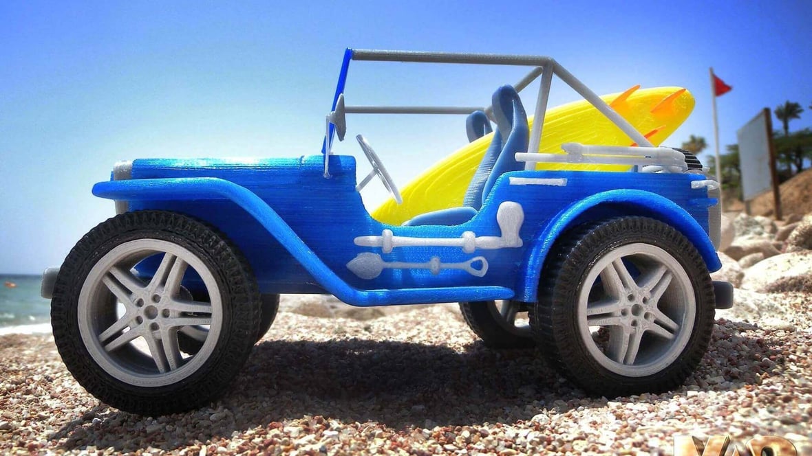 Stunning 3D Printed Car Replica for just $4,99 | All3DP