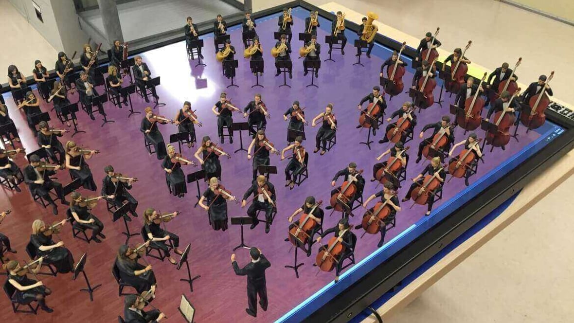 Entire Symphony Orchestra 3D Printed in Miniature | All3DP