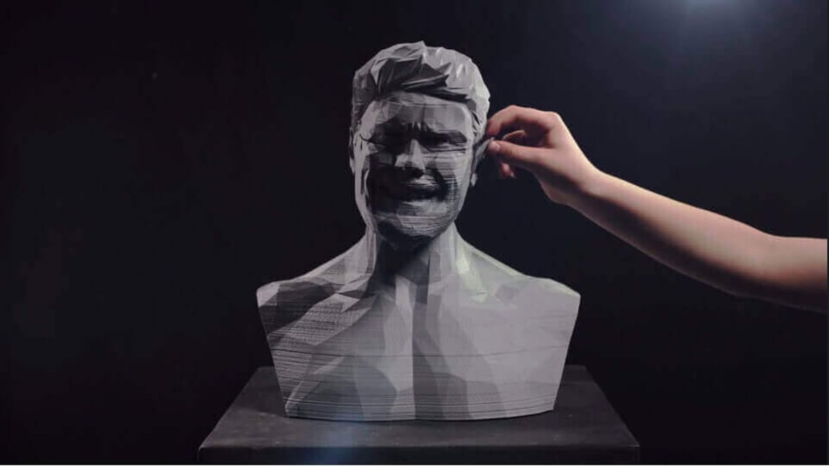 Magnetic: 3D Printed Animated Bust in Dan Sultan Music Video | All3DP