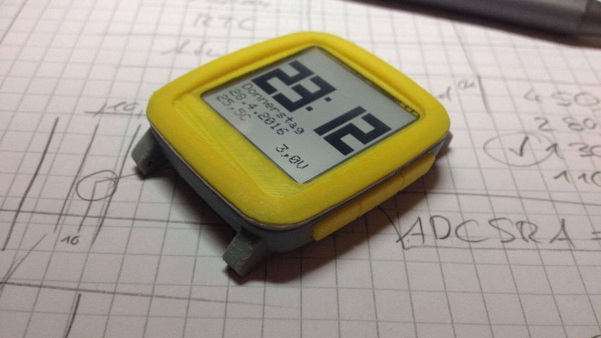 Chronio is an Arduino Smartwatch With 3D Printed Case | All3DP