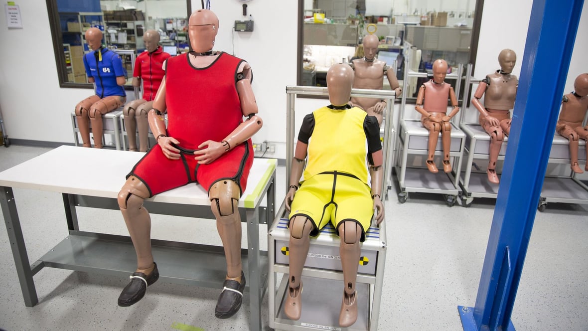 Humanetics is 3D Printing Crash Test Dummies That Resemble Elderly ...