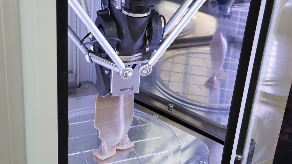 WASP Debuts Medical-Grade Pellet PEEK 3D Printer | All3DP