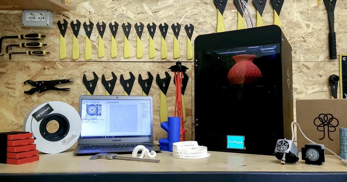 Kickstarter 3D Printer "Adam" is also Scanner and Laser Cutter | All3DP