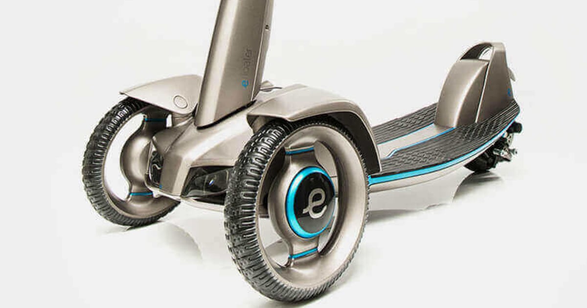 Floatility: Solar-Powered Scooter Prototyped with 3D Printing | All3DP