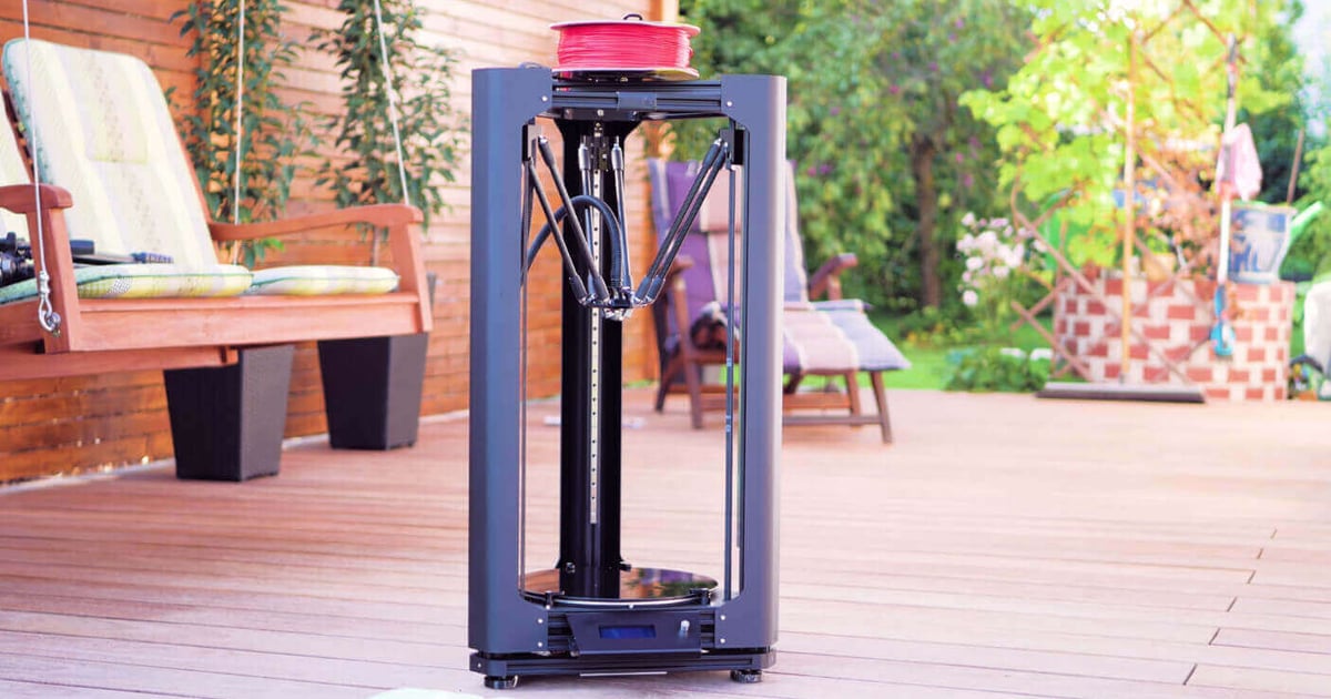 Stealth Black: Layer One Atom 2.0 Delta 3D Printer Review | All3DP
