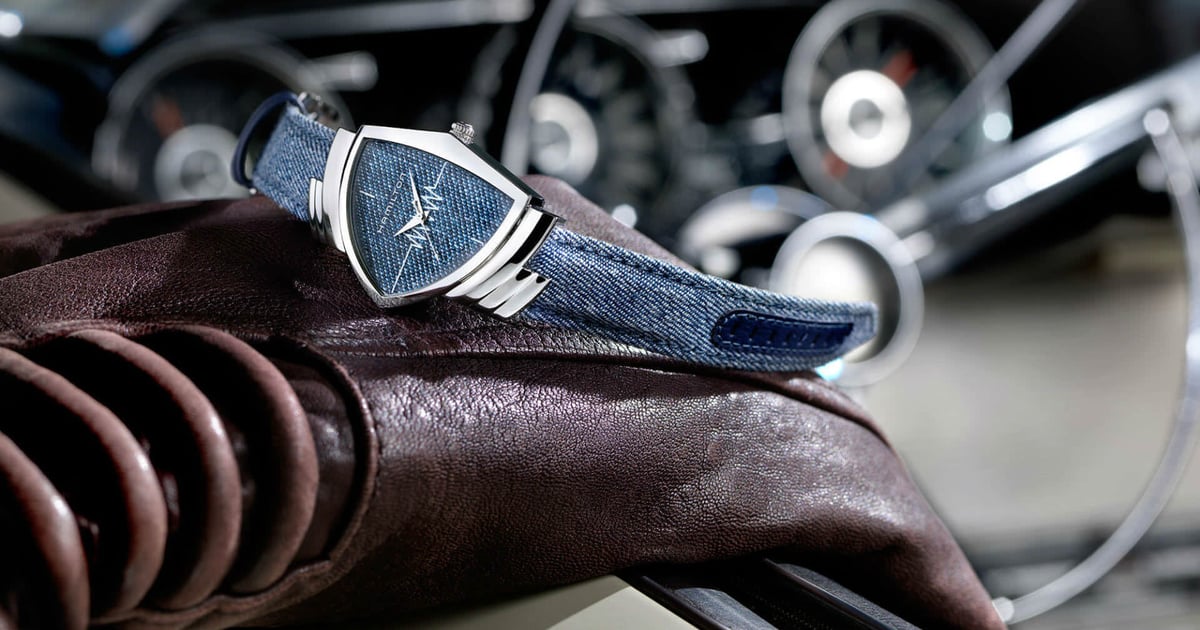 Hamilton Refreshes Ventura Watch Range with 3D Printed Dial | All3DP