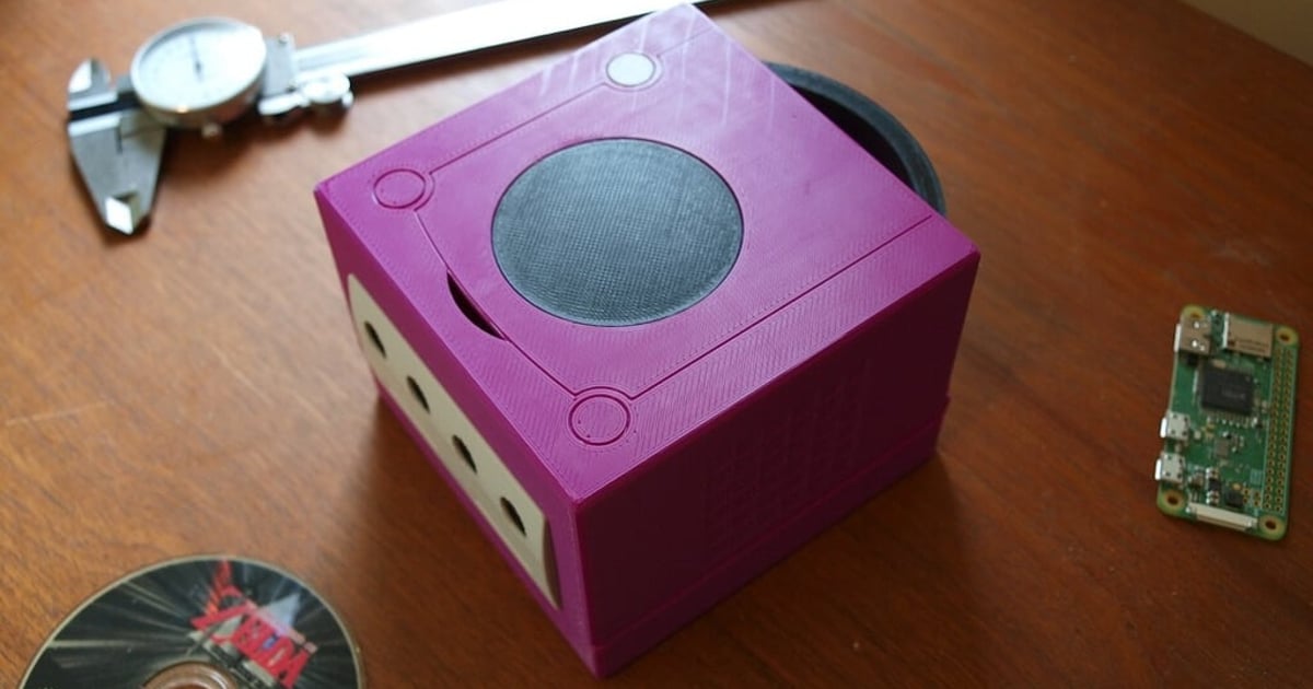Make a GameCube Classic Mini with Raspberry Pi & 3D Printing | All3DP