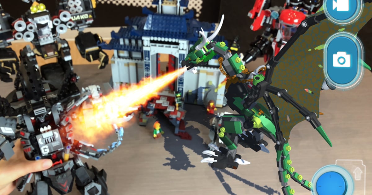 Lego's First AR App Brings Dragons and Pirates to Life | All3DP