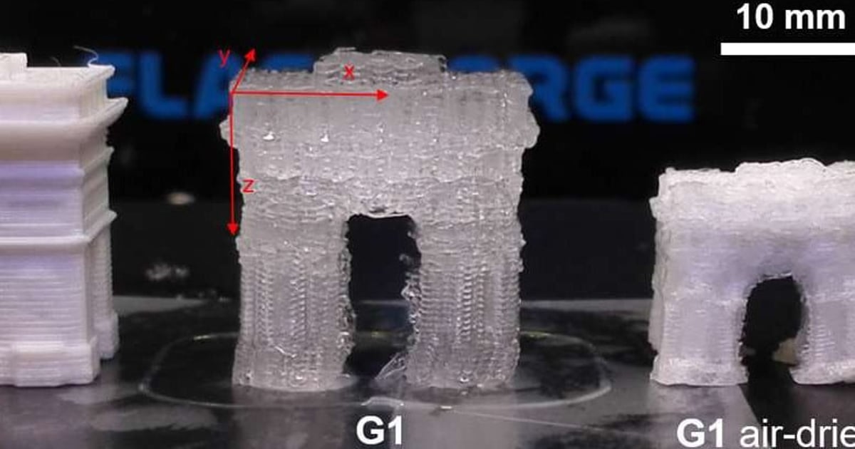 With New 3D Print Smart Ink Objects Can Change Shape And Color | All3DP