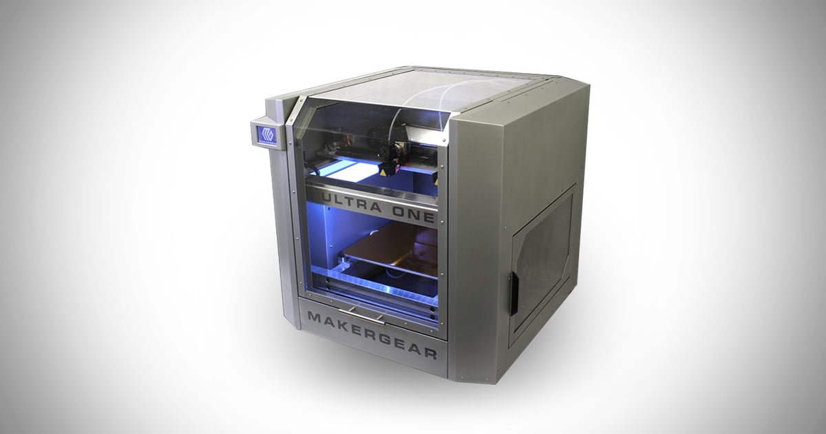 MakerGear Unveils MakerGear Ultra One Industrial Series 3D Printer | All3DP