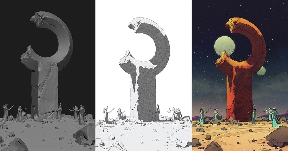 ZBrush 2019 Offers Non-Photorealistic Rendering and Easier Organization ...