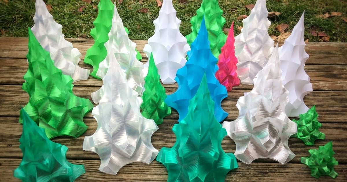 3D Printed Christmas Tree: 10 Tree-Mendous Models | All3DP