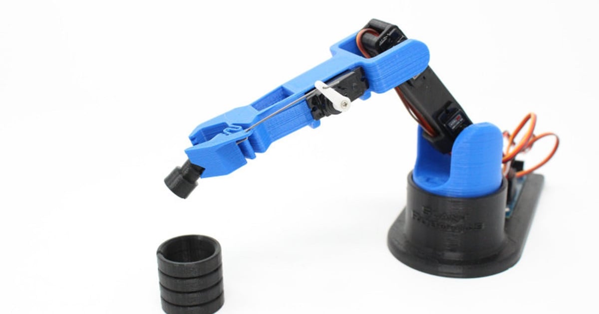 LittleArm Releases V3 of 3D Printed DIY Robot Arm Kit on Kickstarter ...