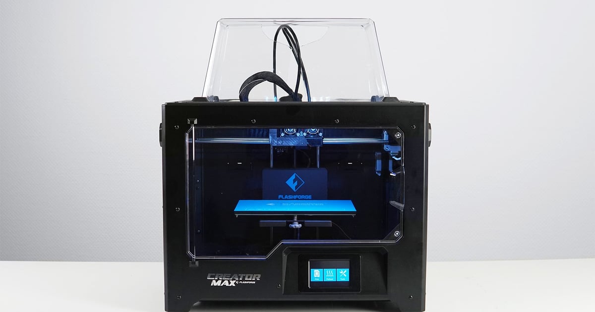 Flashforge Creator Max Review: Hands On | All3DP