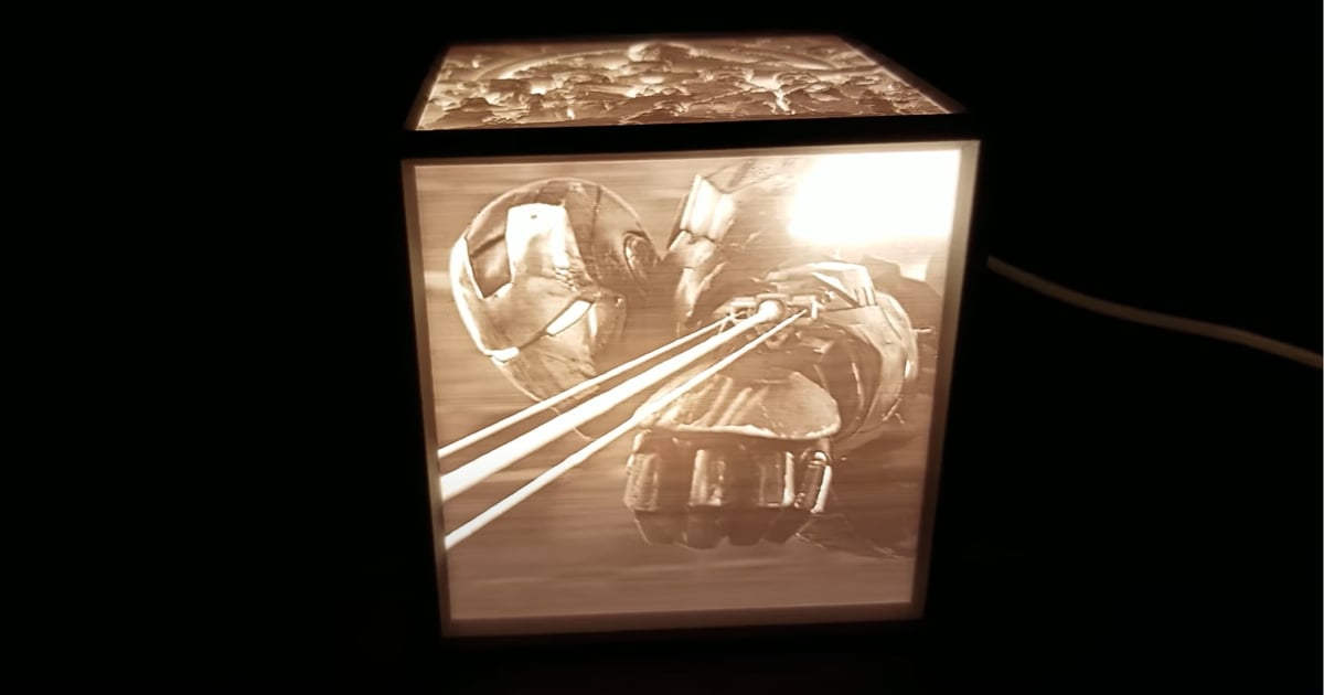 3D Printed Lithophane Lamp: How to Make Your Own | All3DP