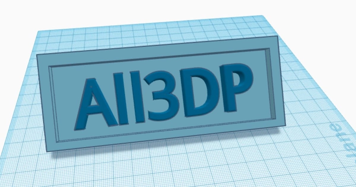 How to 3D Print a Name Tag Using Tinkercad | All3DP