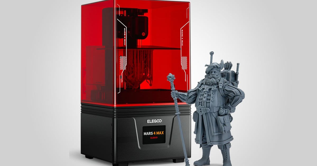 Elegoo Launches Mars 4 Max, Which is Not a DLP 3D Printer | All3DP