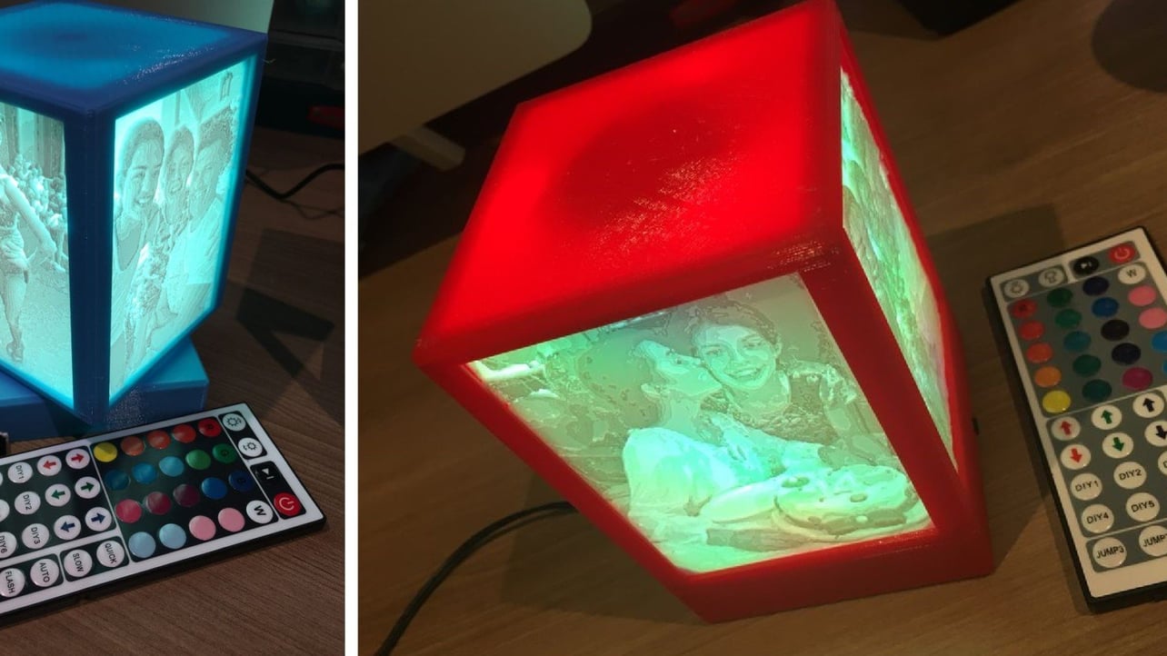 [Project] 3D Print a Rotating Lithophane Box | All3DP
