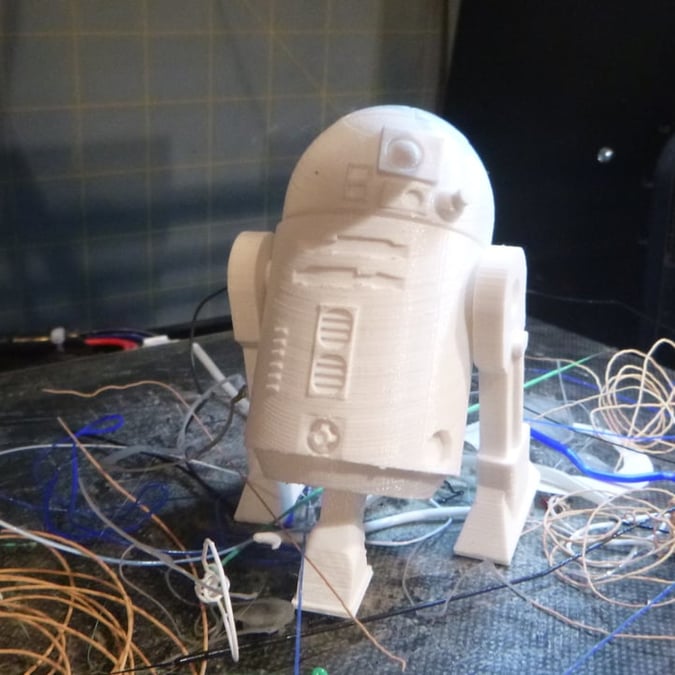 Modified InMoov Head, Part By Monnerby Thingiverse 3d Printer, 3d ...