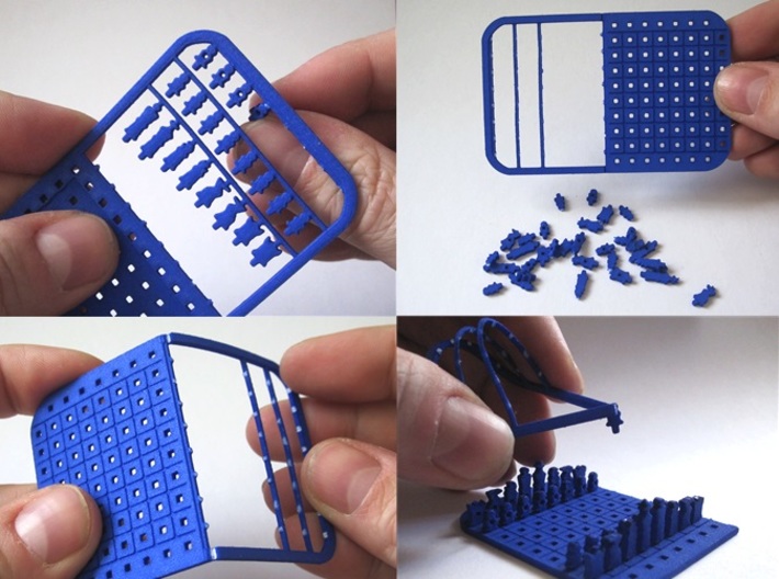 Pocket-Sized 3D Printed Chess Set is Both Incredible and Impractical ...