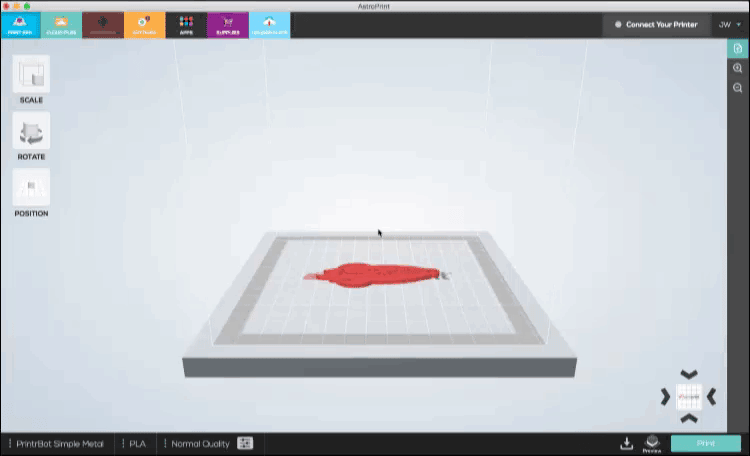 AstroPrint’s 3D Printing App Allows you to Rotate, Scale and Multiply ...