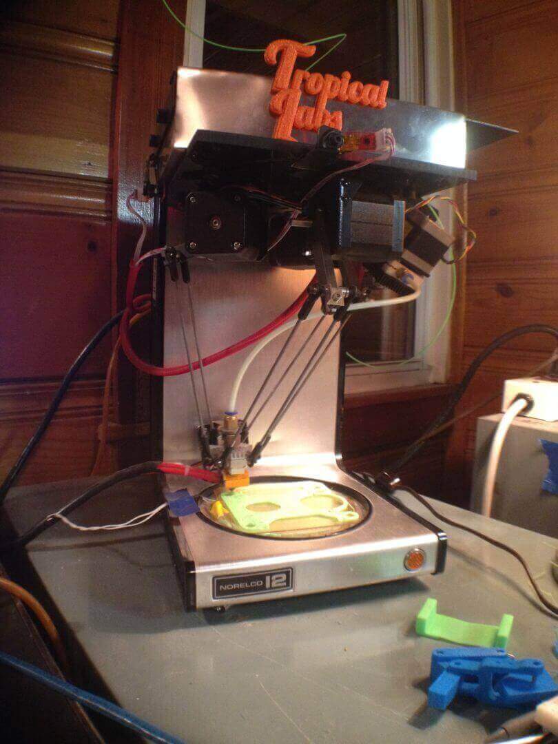 Coffee Maker Transformed into a Delta 3D Printer | All3DP