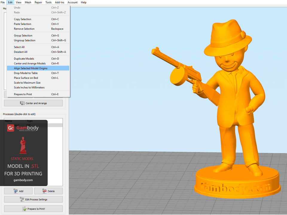 Simplify3D User Guidelines from Gambody | All3DP