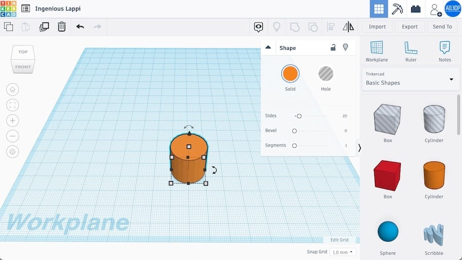 Tinkercad教程：成功的6个简单步骤 – 成都小火箭科技有限公司官网