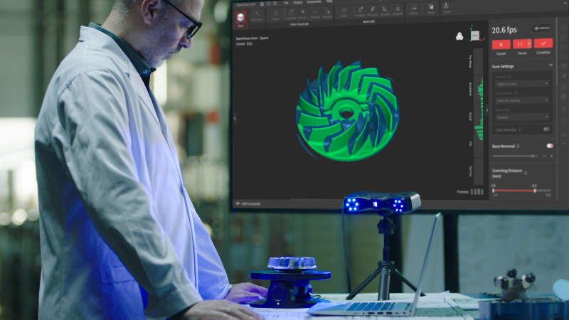 Unlock Pro 3D Scanning with the Revopoint MetroX: The Blue Laser 3D ...