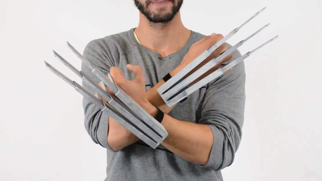 Hey Bub! Check out these 3D Printed Wolverine Claws | All3DP