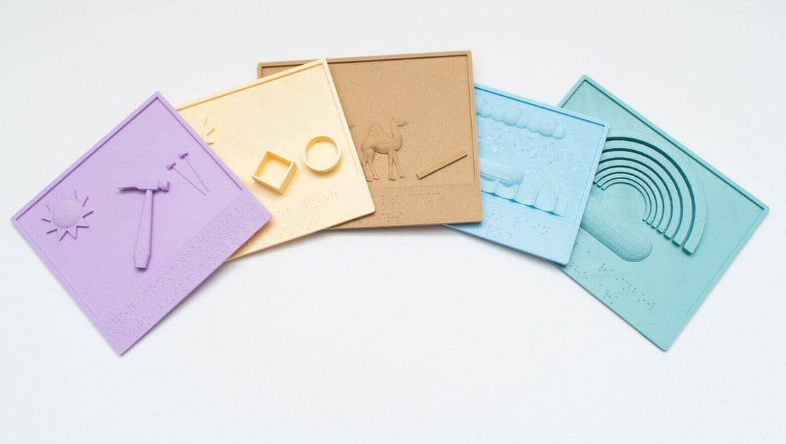 3D Printed Braille Picture Books for Blind Children | All3DP