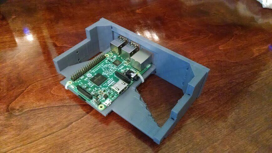 Put a PC in your PC: 3D Printed Raspberry Pi Mount | All3DP