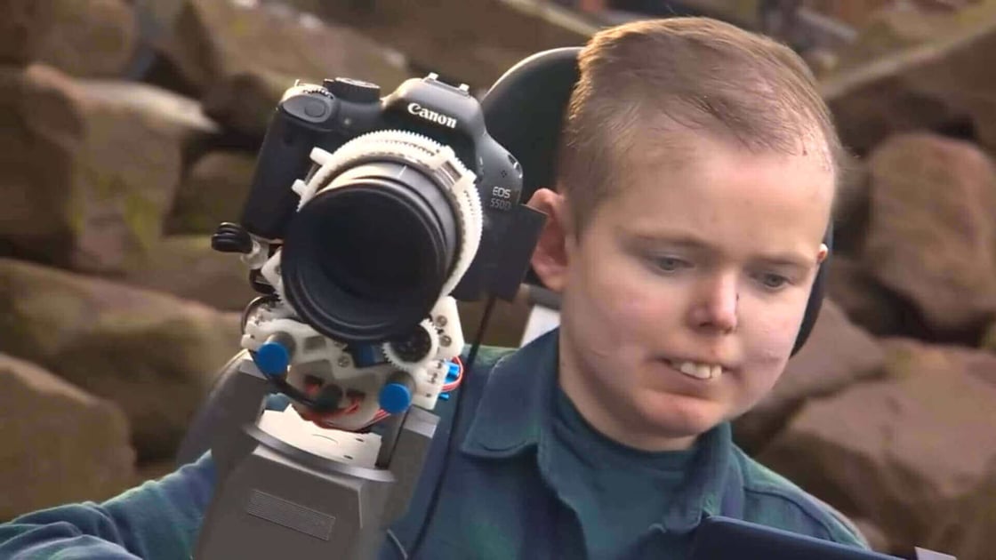 3D Printed Camera Rig Brings Joy to Terminally Ill Photographer | All3DP