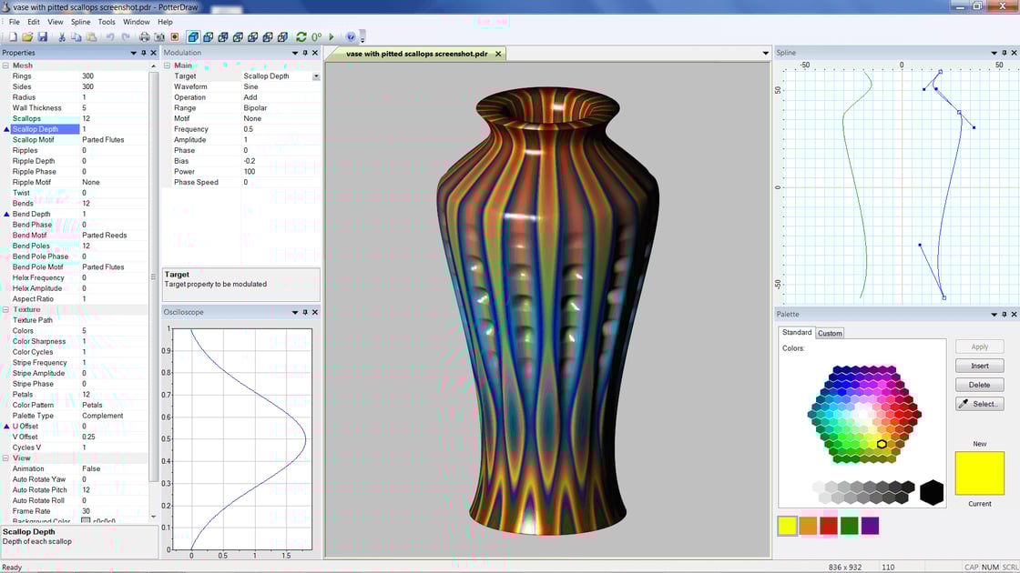 Free PotterDraw Software Lets you Design Vases In No Time | All3DP