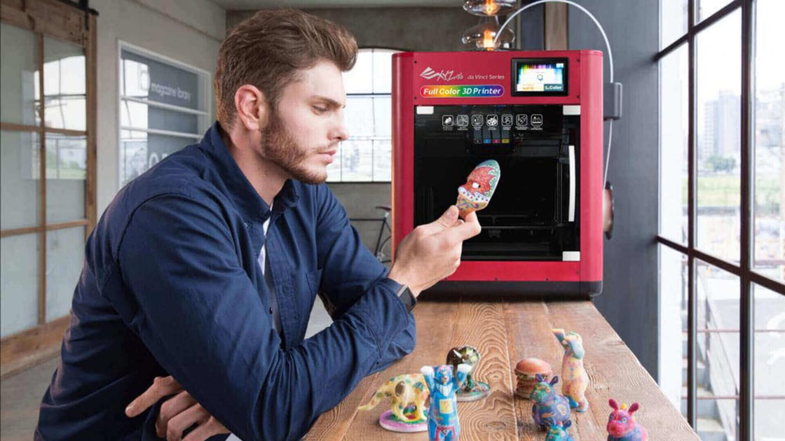 XYZprinting Unveils Full-Color Desktop 3D Printer For $3,000 | All3DP