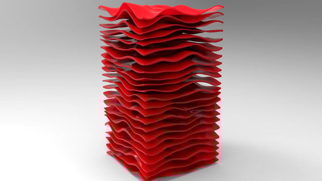 3D Printed Wave Lamp Shows you the Weather and Notifications | All3DP