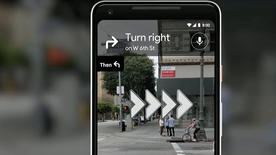 Google Maps to Improve Walking Navigation with AR Fox and Giant Arrows ...