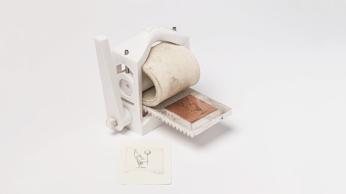 The World's First 3D Printed Printmaking Press Is Now Free to Download ...