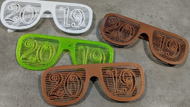 [Project] 3D Printing Projects for New Year's Eve 2019 | All3DP