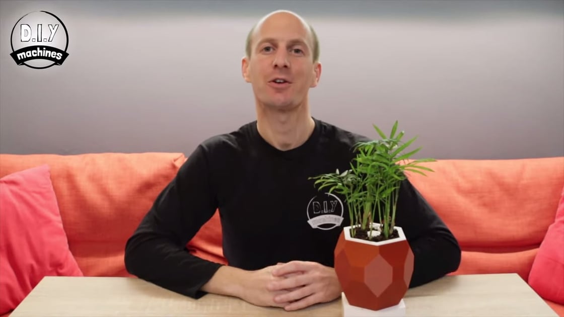 [Project] 3D Printed Automatic Smart Plant Pot | All3DP