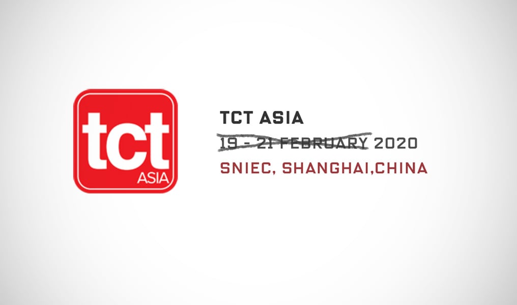 TCT Asia Postponed as a Precaution Against Coronavirus | All3DP