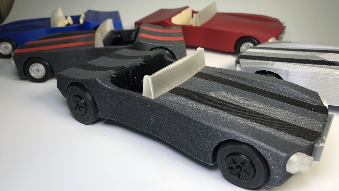 3D Printed Toy Cars: 10 Great Models to Lead the Way | All3DP