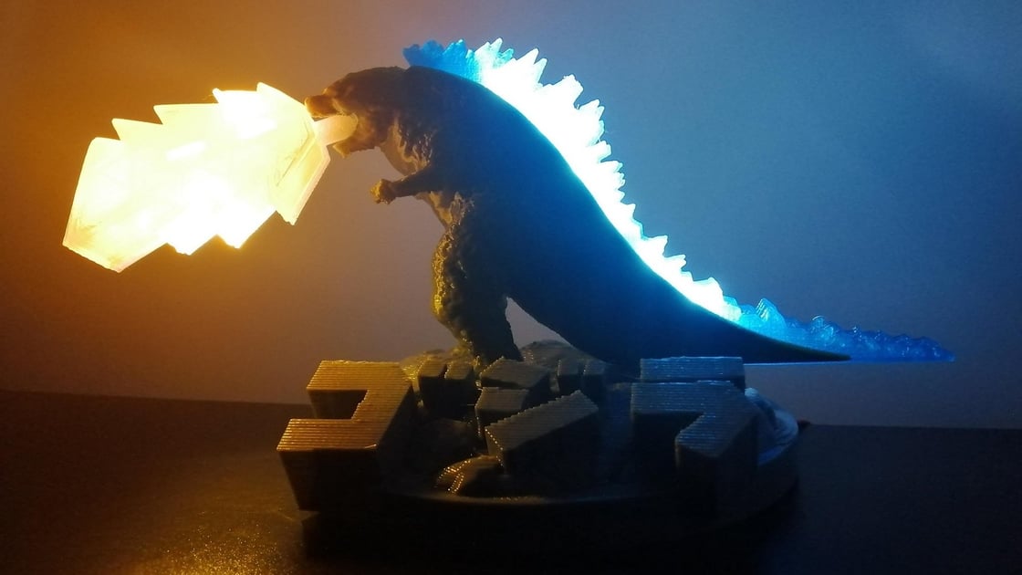 3D Printed Godzilla: 10 Terror-ific Models to 3D Print | All3DP