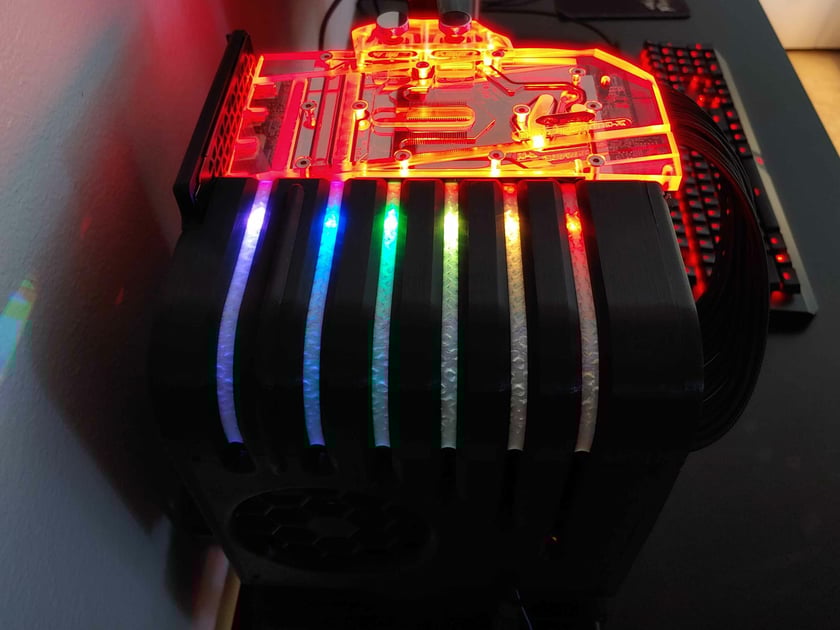 3D Printed PC Case for Water-Cooled ITX Build | All3DP