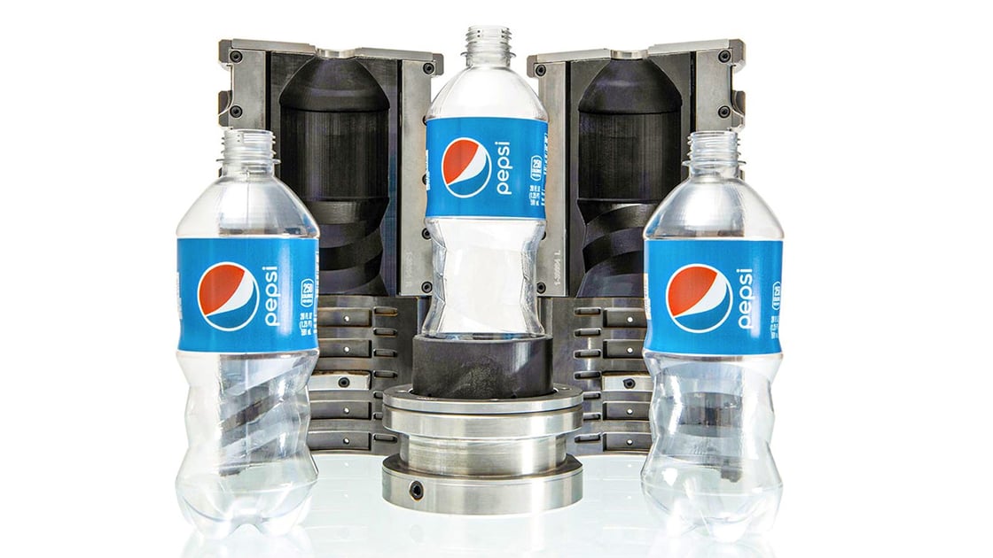 PepsiCo Saves 96% by 3D Printing Bottle Molds | All3DP Pro
